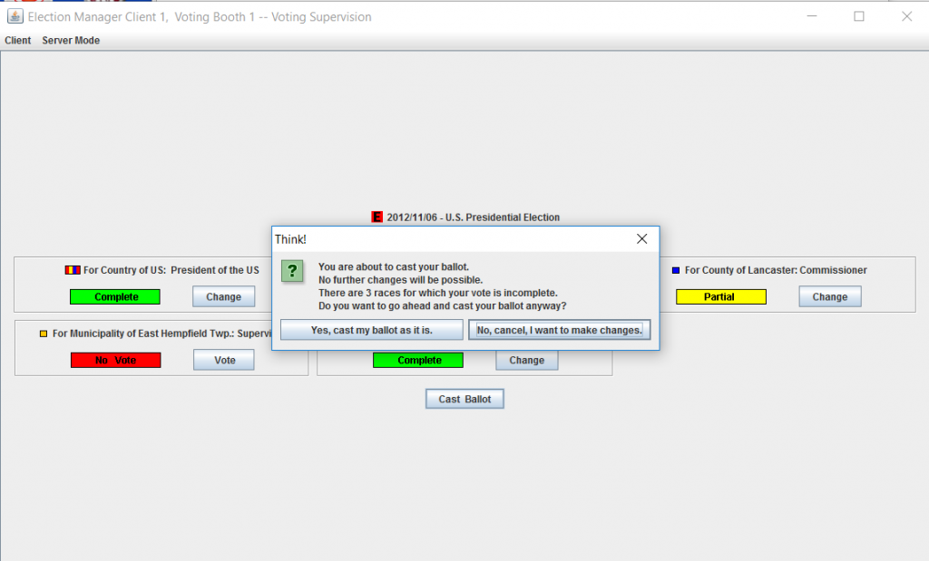 The Election Manager System – Roy Minet . Org